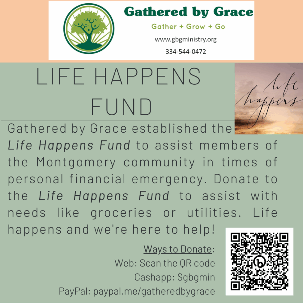 Life Happens Fund | Gathered by Grace